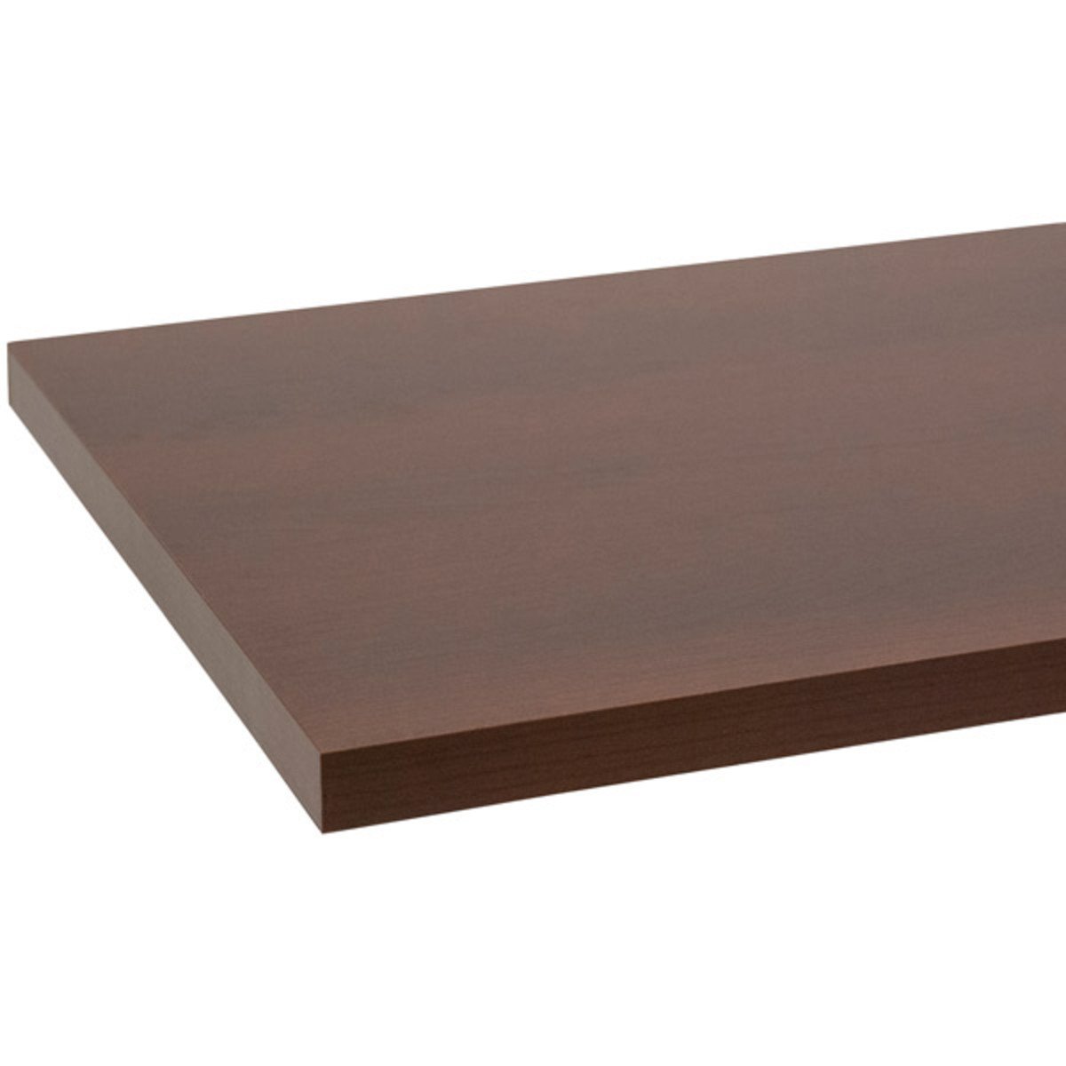 Melamine Shelf - 10" x 36" - Chocolate Cherry – Omaha Fixture