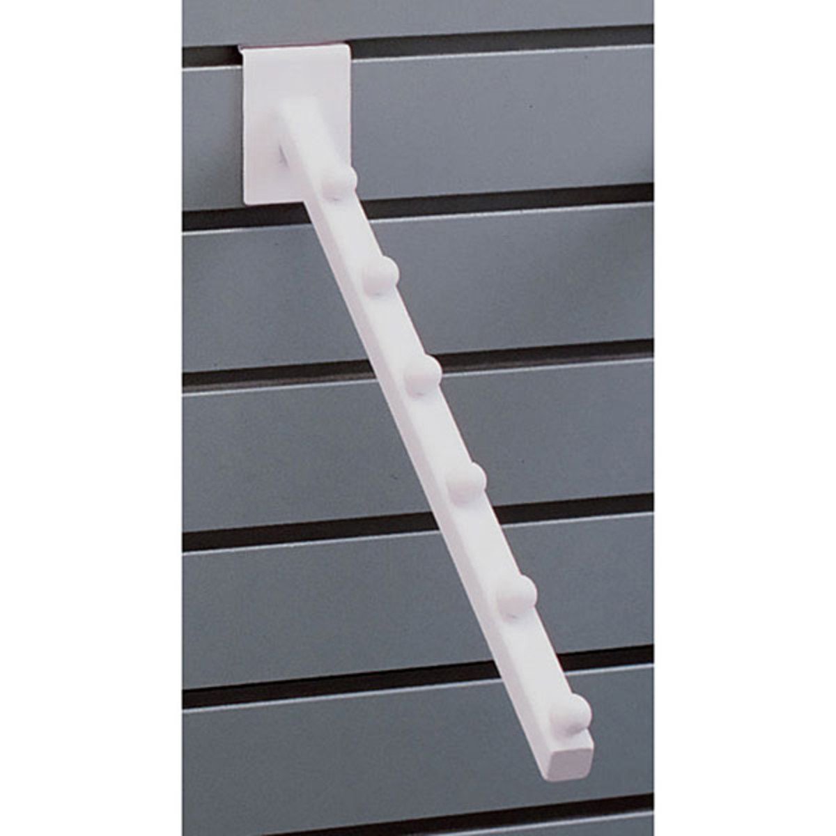 Square Slatwall 6-Ball Waterfall - White – Omaha Fixture